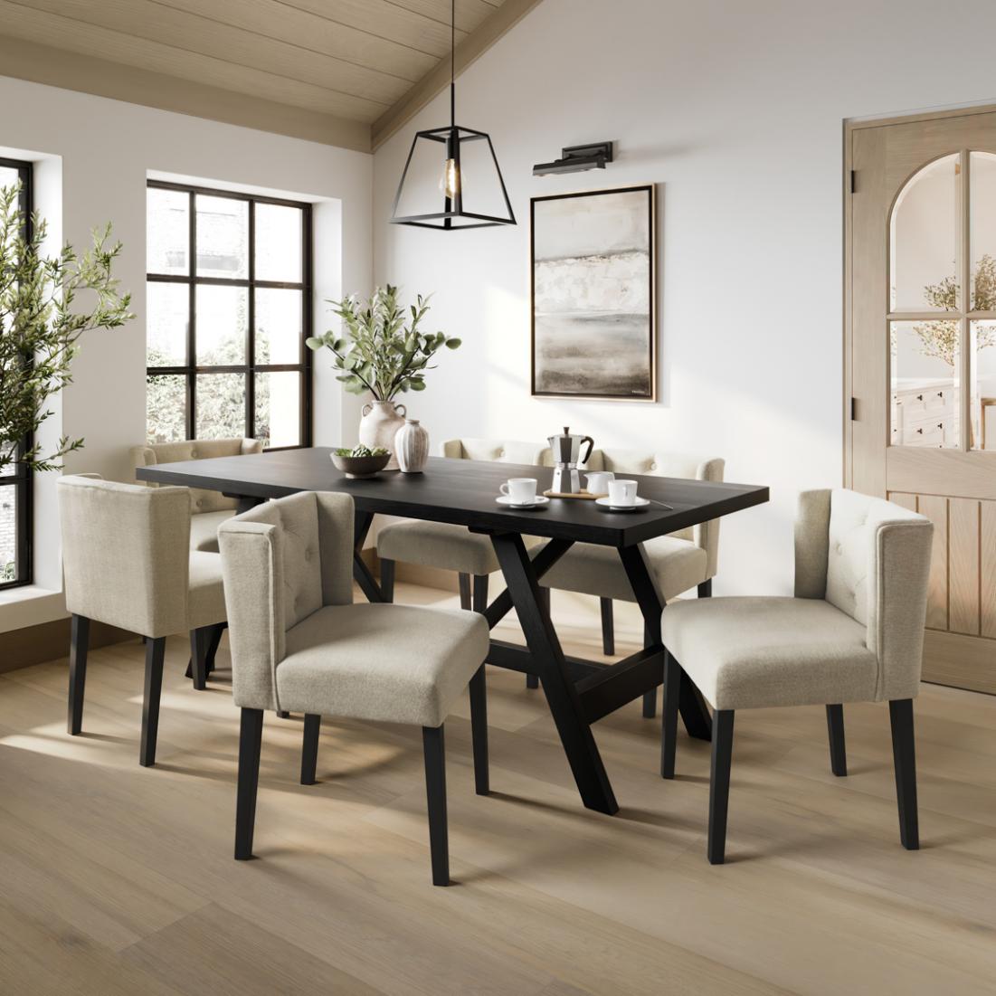 Nantucket Dining Set Wood, Dining Tables